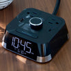 Mini Power Cube - Combination Alarm Clock and Power/USB Outlets ...